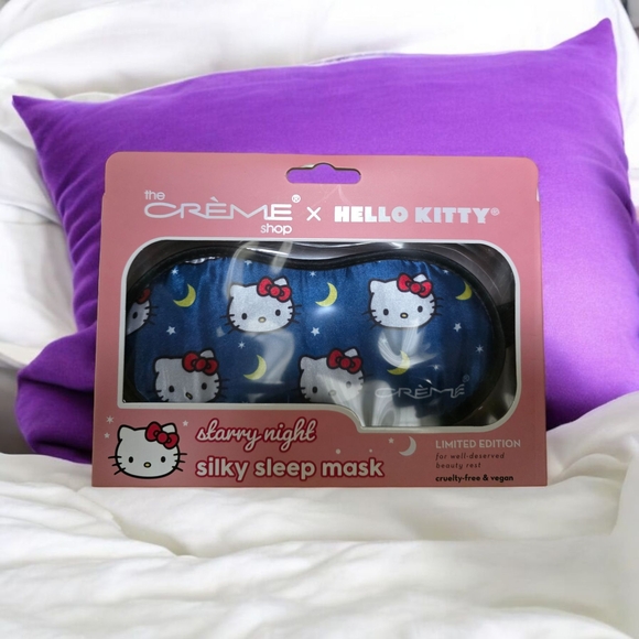 Hello Kitty | Bath & Body | Hello Kitty Starry Night Silky Sleep Mask ...